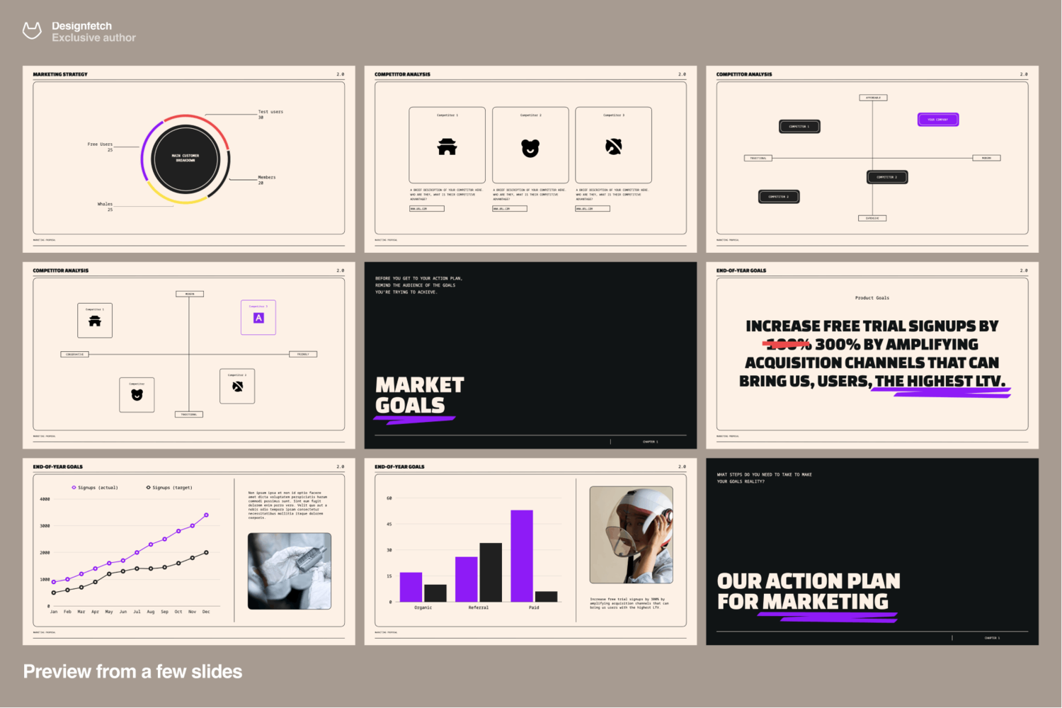 4033 时尚创意品牌营销策划案落地广告设计作品集Keynote模板 Brand & Marketing template@GOOODME.COM _ 果觅网（gooodme）